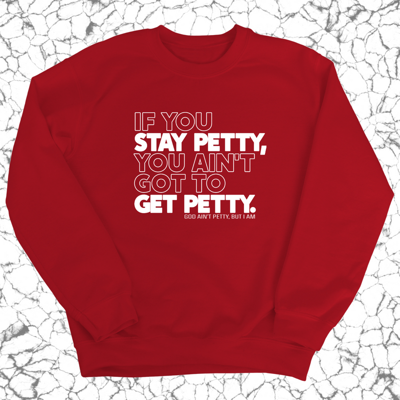 Petty Sweatshirt, Unisex Petty Sweatshirts